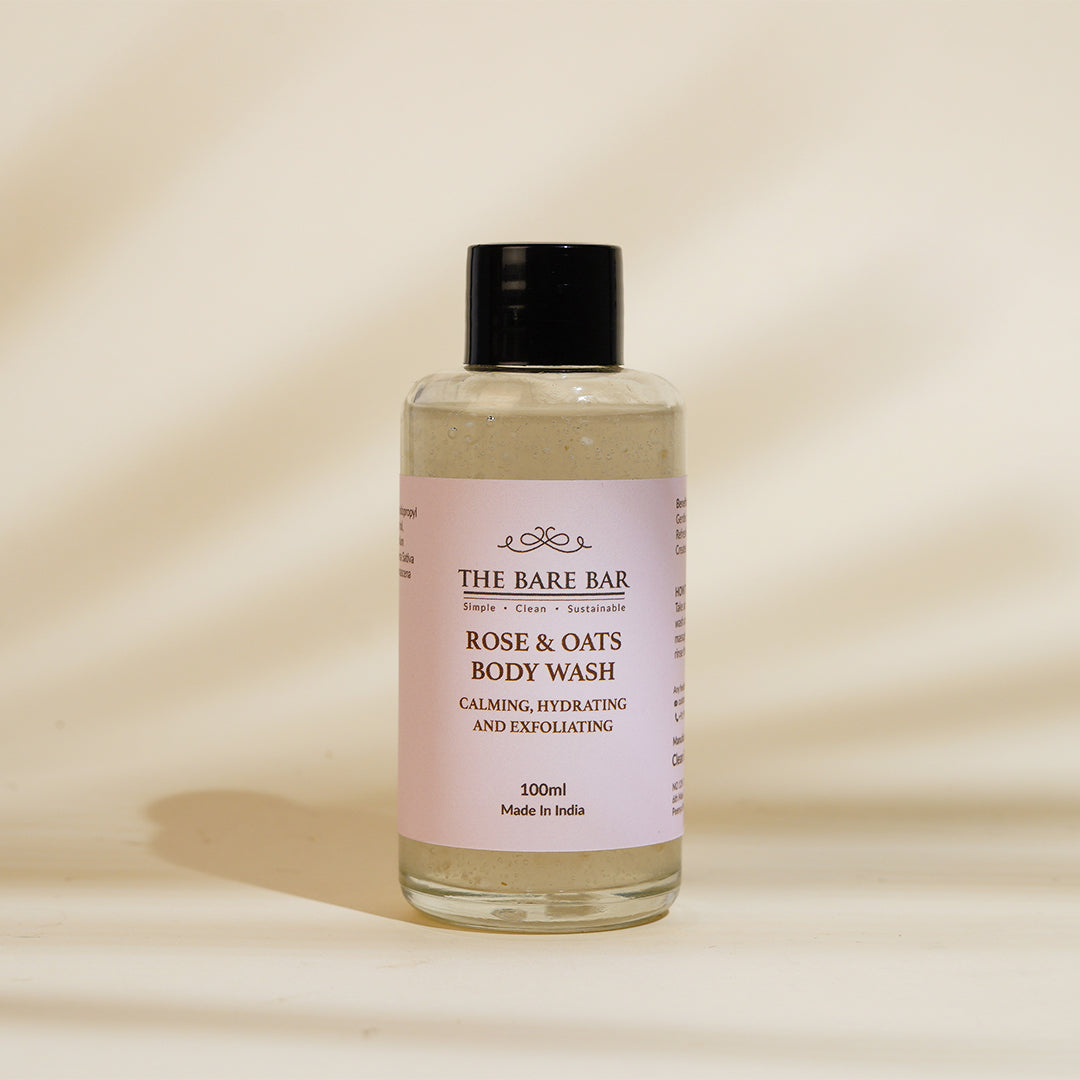 Rose And Oats Body Wash 100ml Tbb