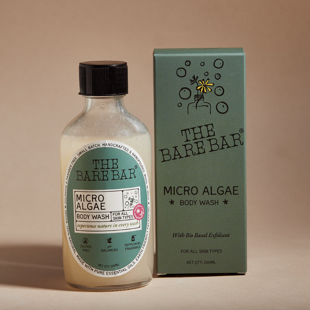 Buy Micro Algae Body Wash Online | The Bare Bar – THE BARE BAR