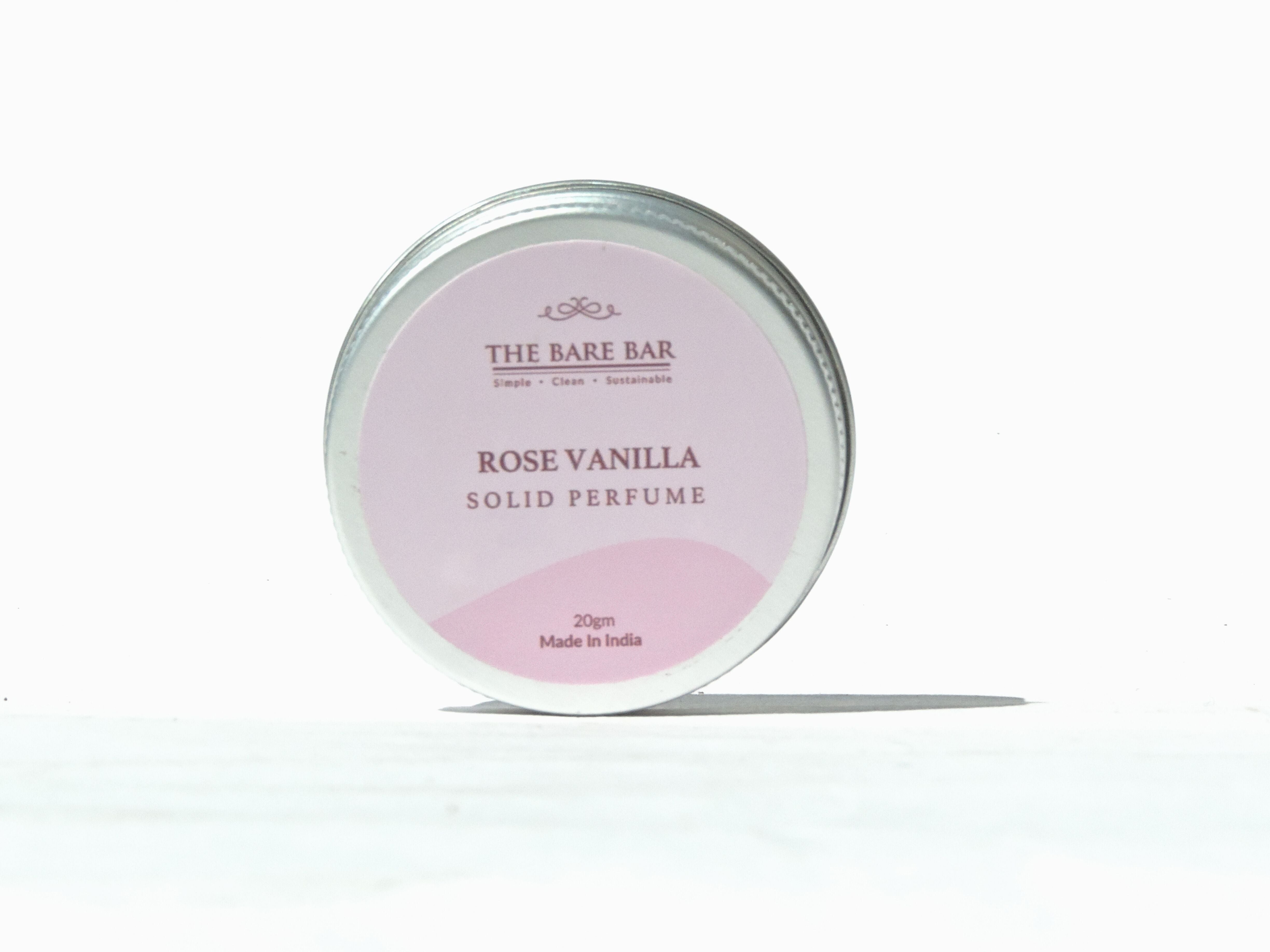Rose Vanilla Solid Perfume - TBB