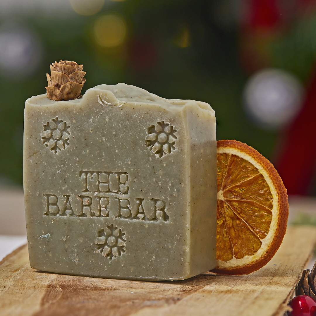 Narangi Pine Soap X'mas Edition – THE BARE BAR